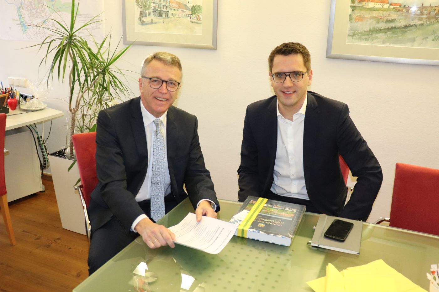 EU-Abgeordneter zu Besuch im Rathaus – CSU Tirschenreuth